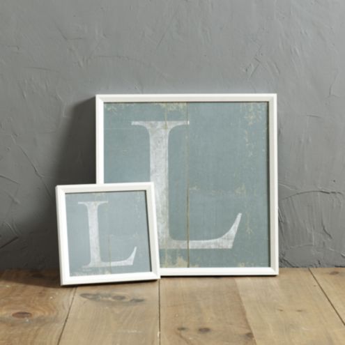 Monogram Art - Large | Ballard Designs