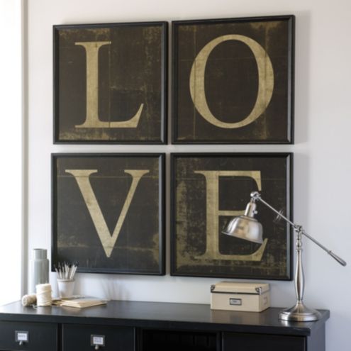 Monogram Art - Large | Ballard Designs