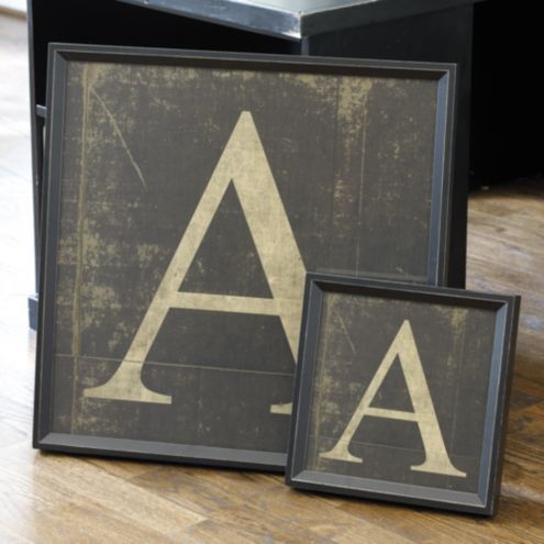 Monogram Art - Large | Ballard Designs