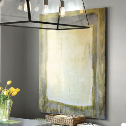 Garden Moss Abstract Art | Ballard Designs