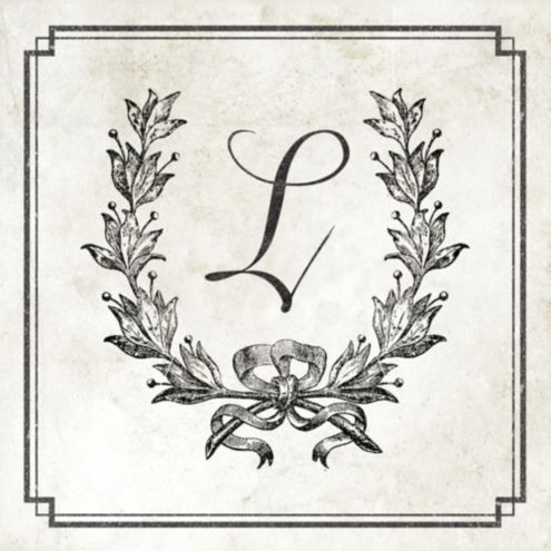 Personalized Monogram Wreath Art | Ballard Designs