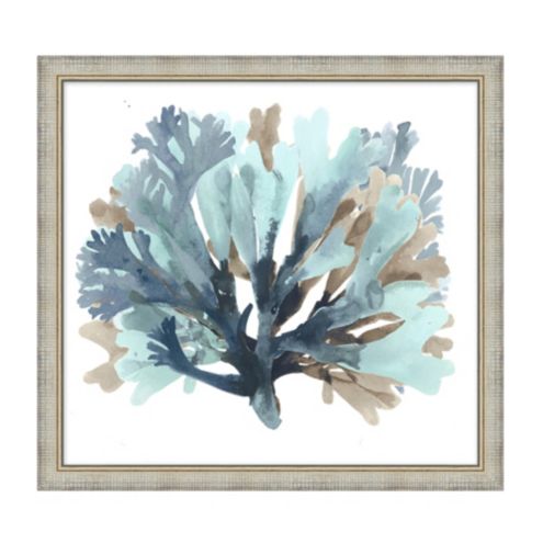 Seaside Coral Art - Blue | Ballard Designs
