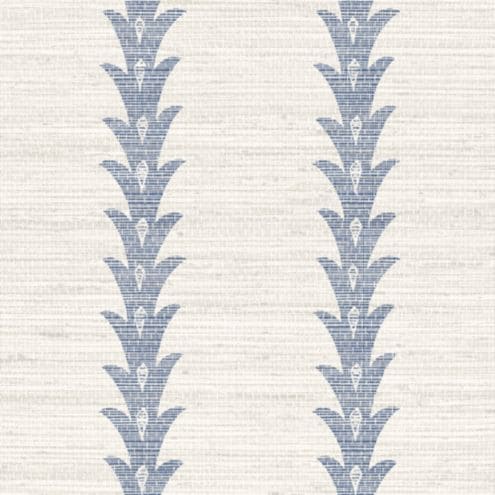 Valentine Wallpaper with Soft Floral Stripes & Classic Design