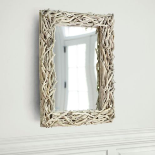 Driftwood Rectangular Mirror | Ballard Designs
