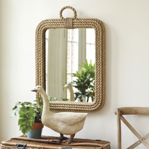 Jute Rope Mirror | Ballard Designs