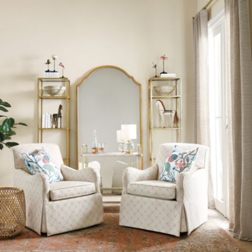 Capelle Tall Leaner Metal Floor Mirror