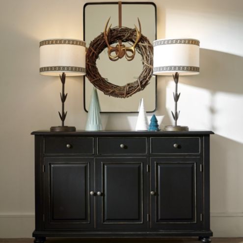 Halsted Mirror with Iron Frame & Softly Rounded Corners