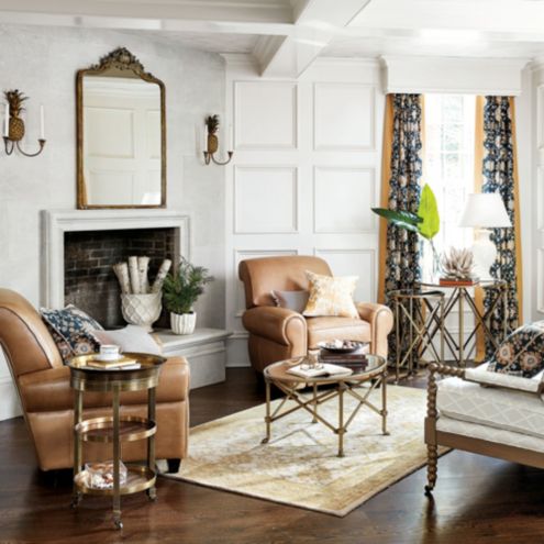 Beaudry Mirror with Hand Forged Iron Beaded Frame & Shell Crest