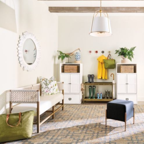 Atoll Scalloped Round Decorative Wall Mirror