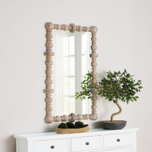 Atoll Rectangular Mirror with Clear Glass | Wall Decor | Ballard Designs