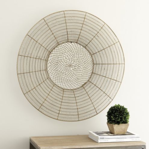 Woven Metal Wall Décor | Ballard Designs