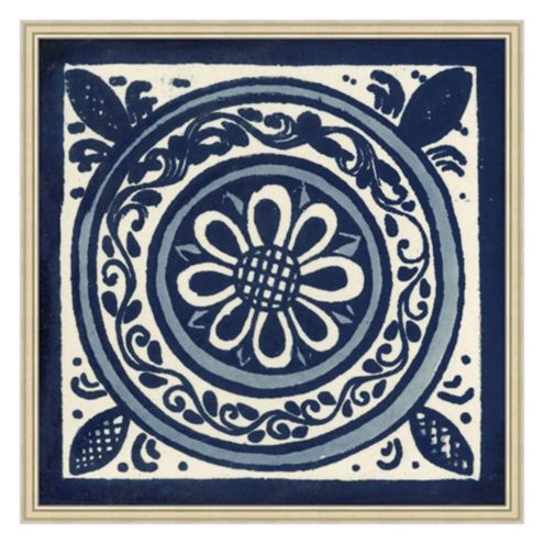 Tile Patterns Framed Art Print Series
