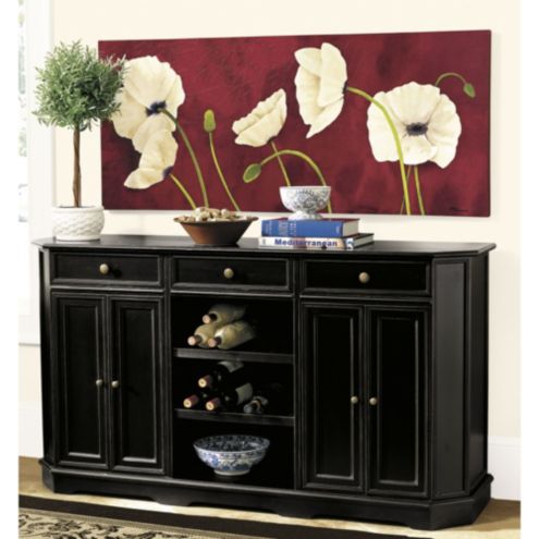 Danza Di Papaveri Bianchi Print | Ballard Designs