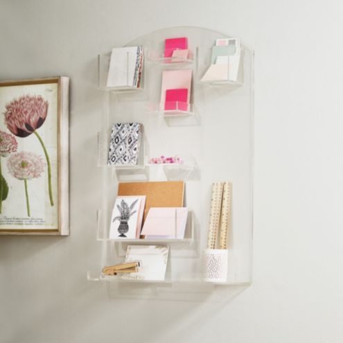 Acrylic Wall Organizer
