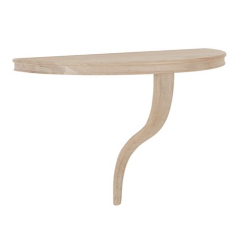 Honore Oak Bracket Shelf
